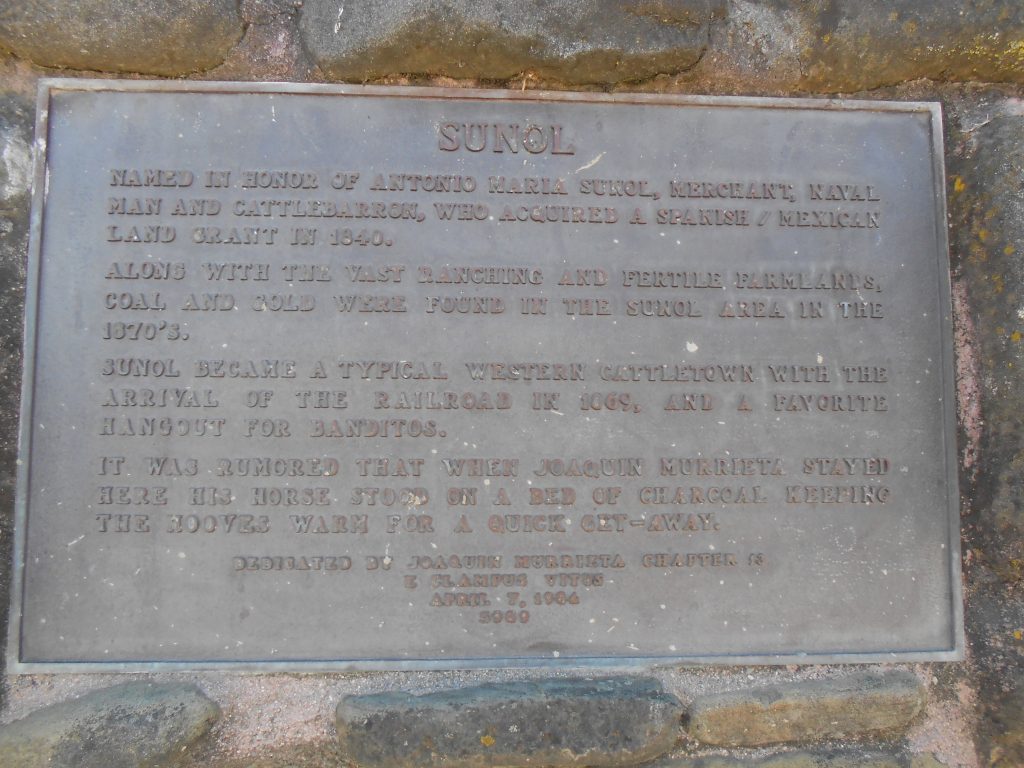 ECV 13 Historic Markers in Sunol and Niles, California